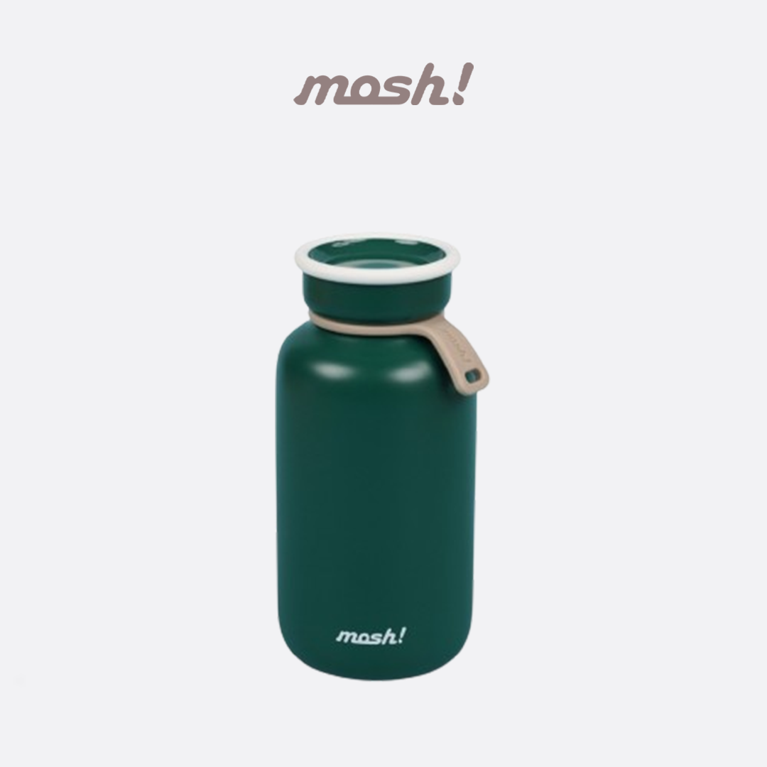 Mosh Bottle Latte Tumbler Botol Minum Termos Stainless 450ML - Dark ...