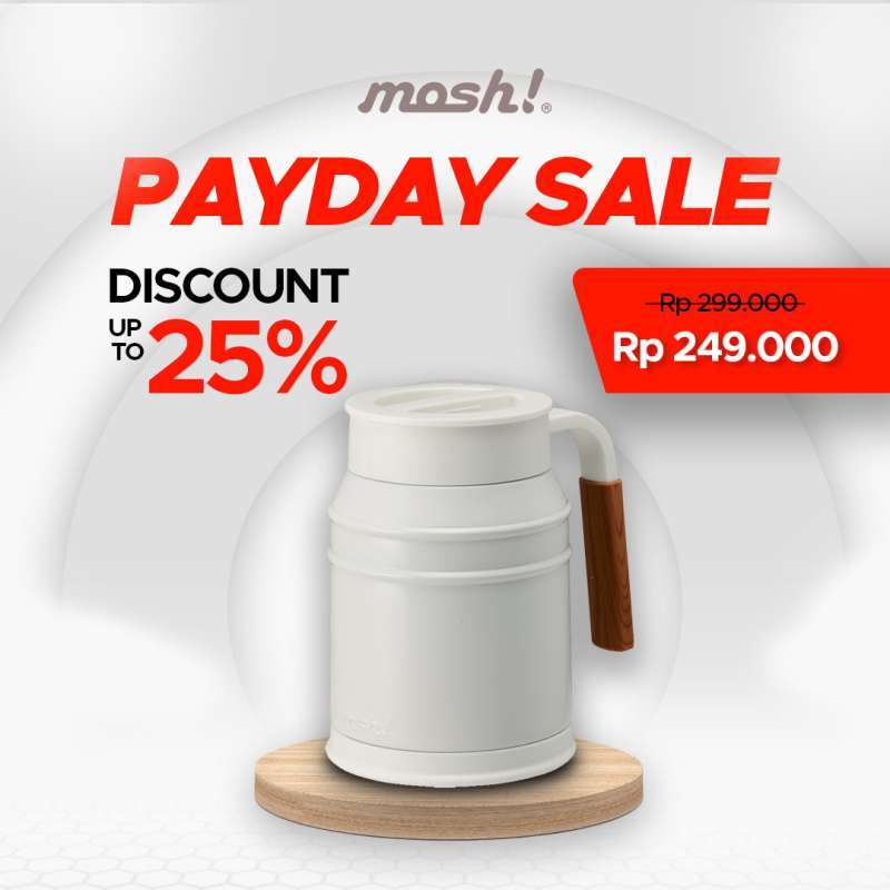 MOSH MUG IVORY DMMC400IV - Mosh! Indonesia