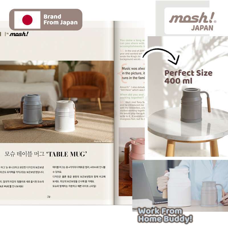 MOSH MUG IVORY DMMC400IV - Mosh! Indonesia