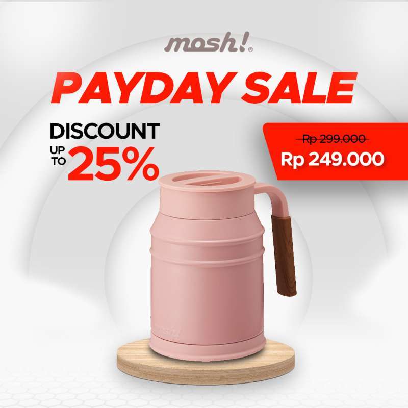 MOSH MUG PINK DMMC400PK - Mosh! Indonesia