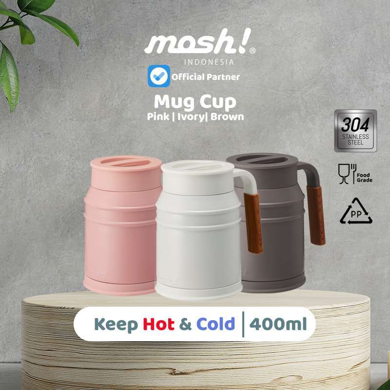 MOSH MUG PINK DMMC400PK - Mosh! Indonesia