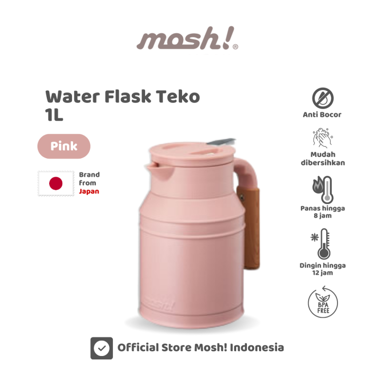 Mosh Tank 350ML - Pink - Mosh! Indonesia