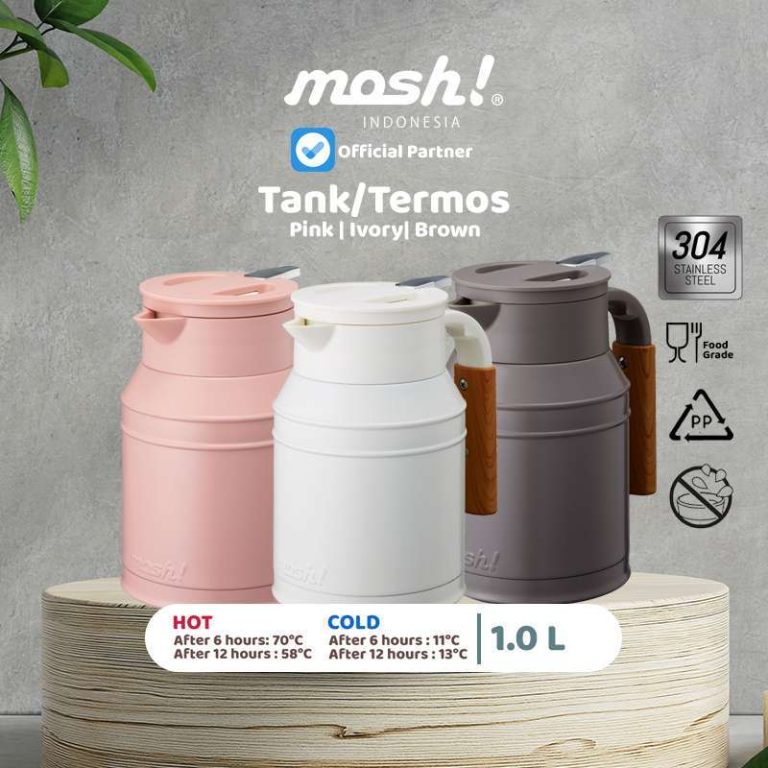 Mosh Tank 350ML - Pink - Mosh! Indonesia